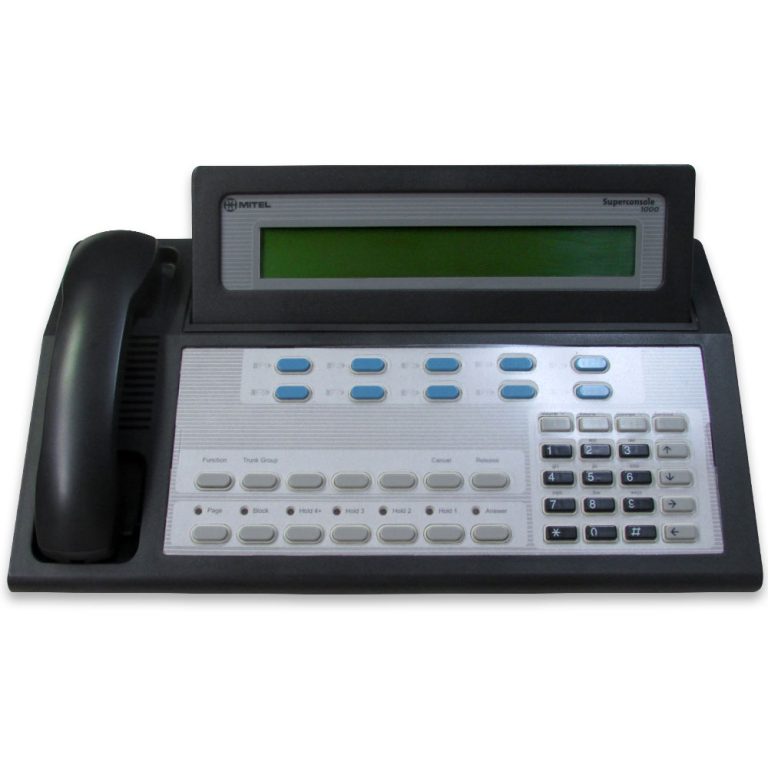 Super Console Backlit ( Dark Gray ) – Mitel King